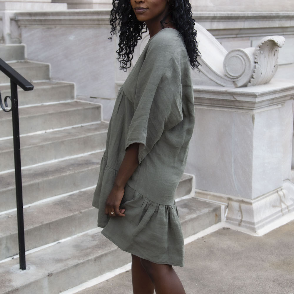 Short Tiered Dress - Hackwith Design House