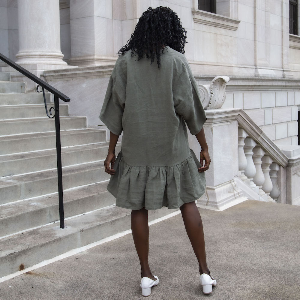 Short Tiered Dress - Hackwith Design House