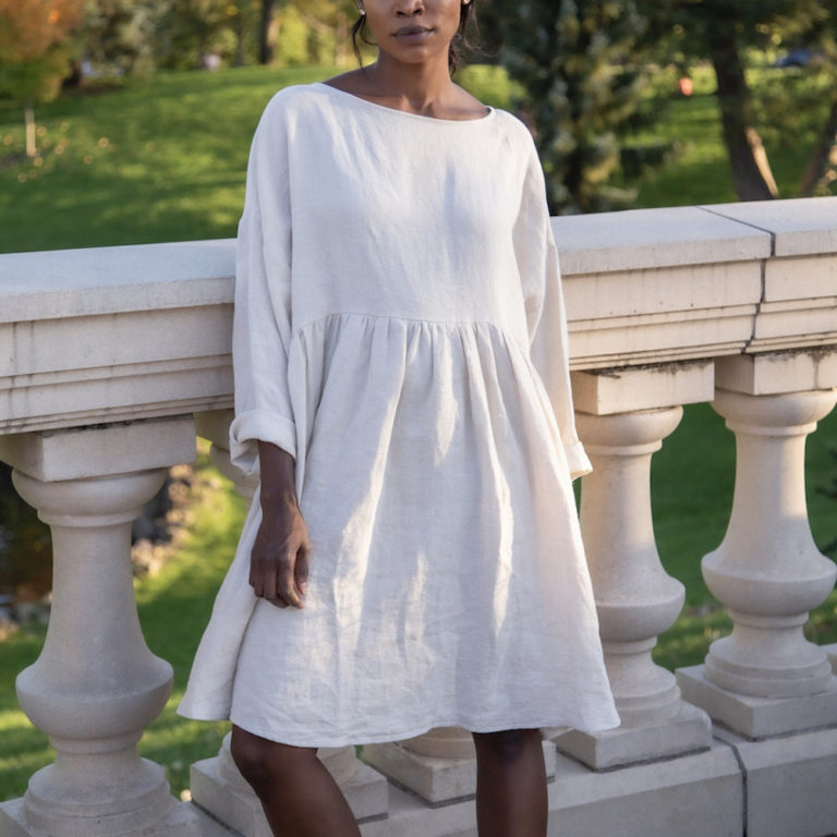 Short Oversized Dress - Hackwith Design House