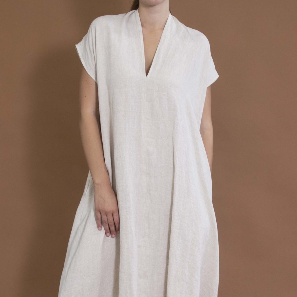 Double V Swing Dress - Hackwith Design House