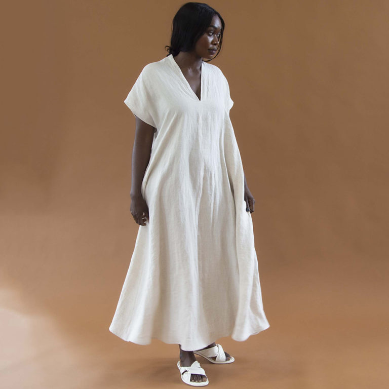 Double V Swing Dress - Hackwith Design House