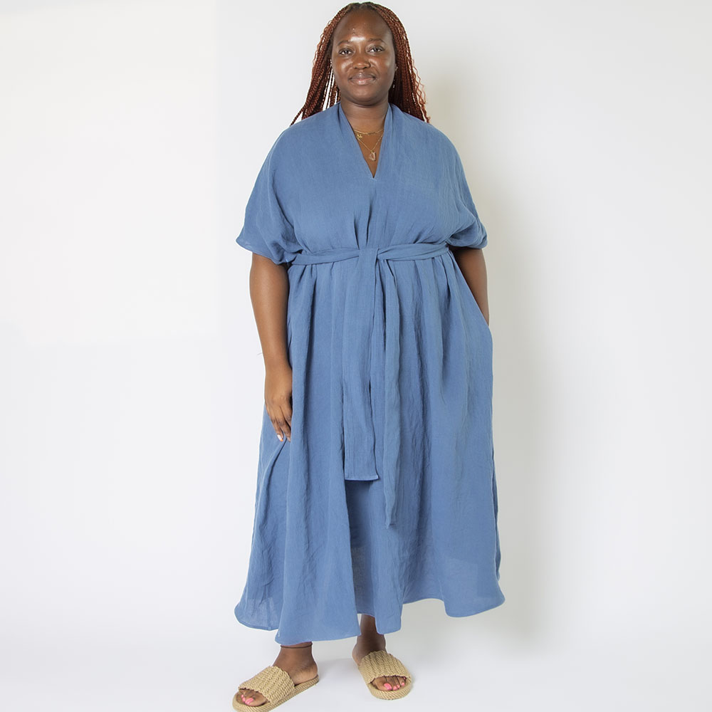 Double V Swing Dress - Hackwith Design House