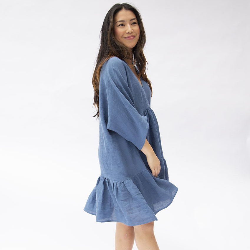 Short Tiered Dress - Hackwith Design House