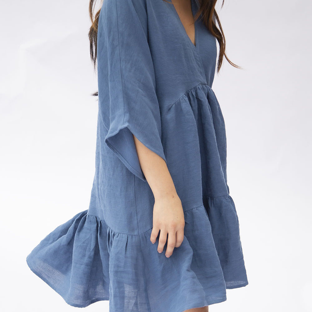 Short Tiered Dress - Hackwith Design House