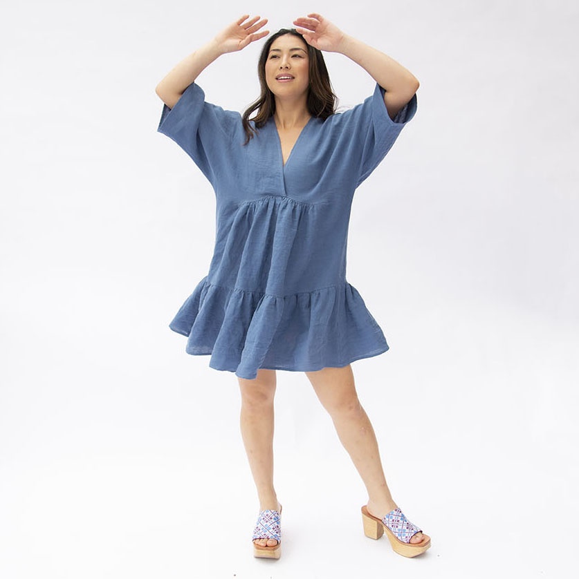 Short Tiered Dress - Hackwith Design House