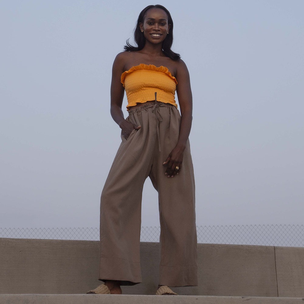 Ruffle Tube Top - Hackwith Design House