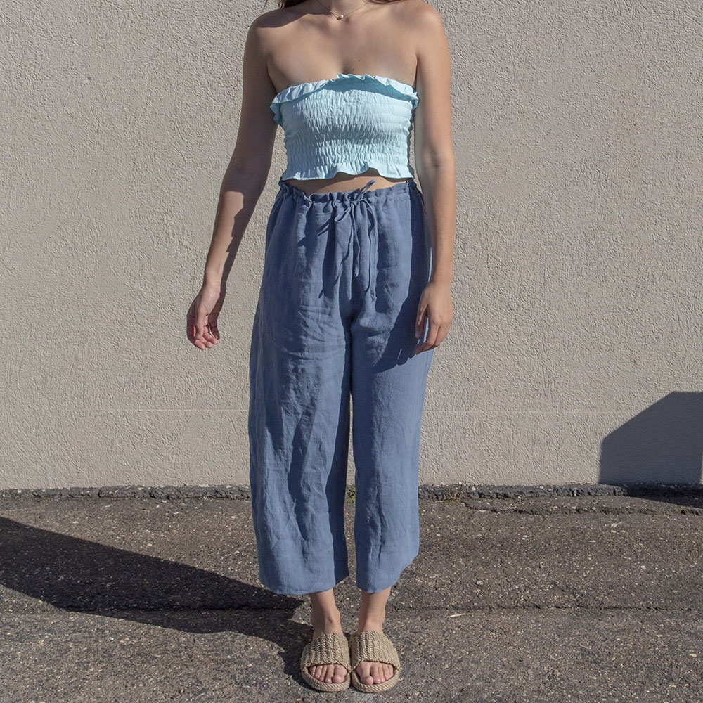 Ruffle Tube Top - Hackwith Design House