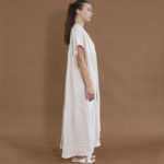 Double V Tiered Maxi Dress - Hackwith Design House