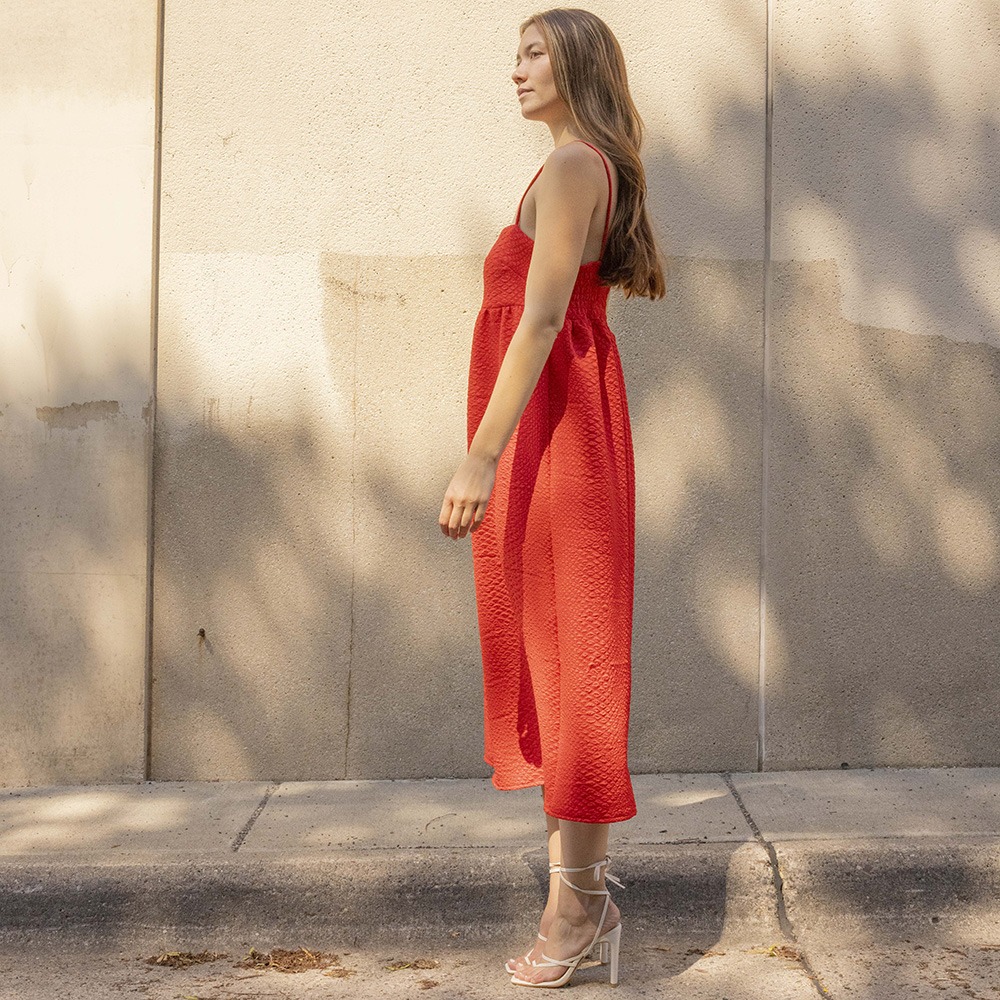 Limited Edition Straightaway Midi Dress - Hackwith Design House