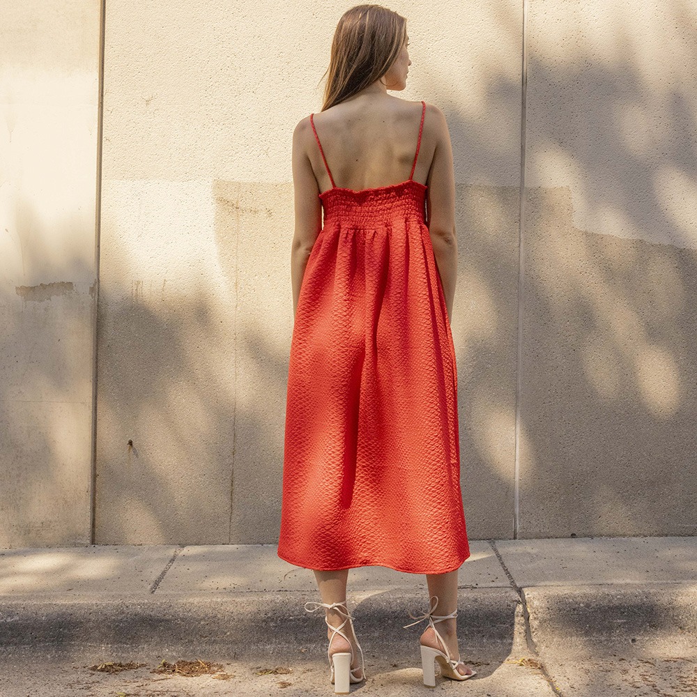 Limited Edition Straightaway Midi Dress - Hackwith Design House